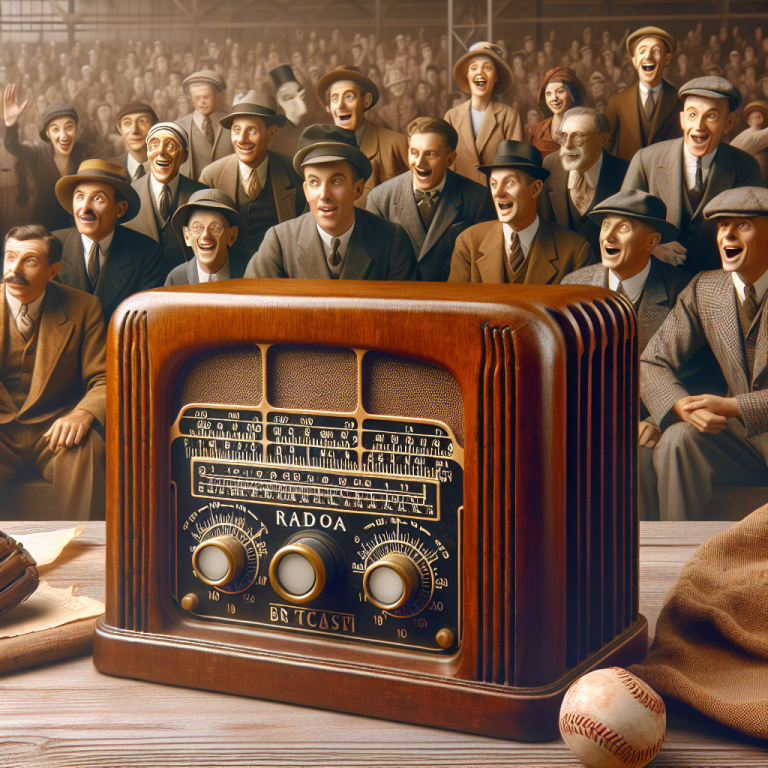Reliving History: The Pioneering Radio Broadcast of Baseball's First ...