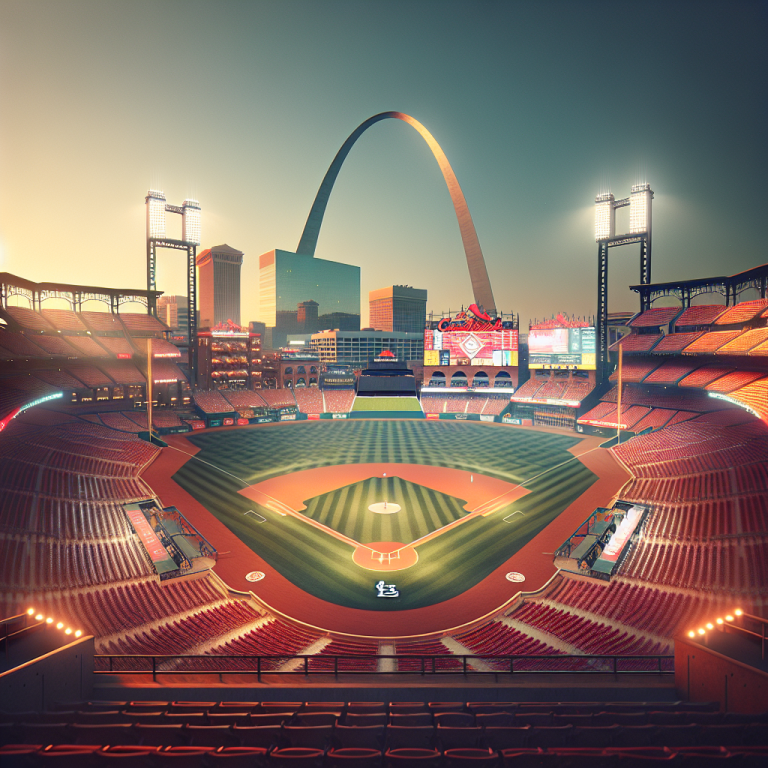 Busch Stadium's Iconic Arches and Cardinals' Glory