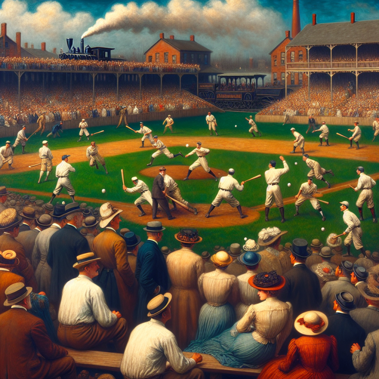 Baseball in the Gilded Age: Reflecting a Nation's Ambitions