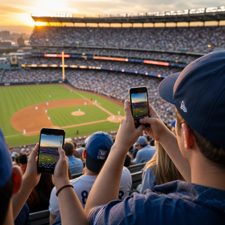 Baseball Fans: How Social Media Changes Live Games